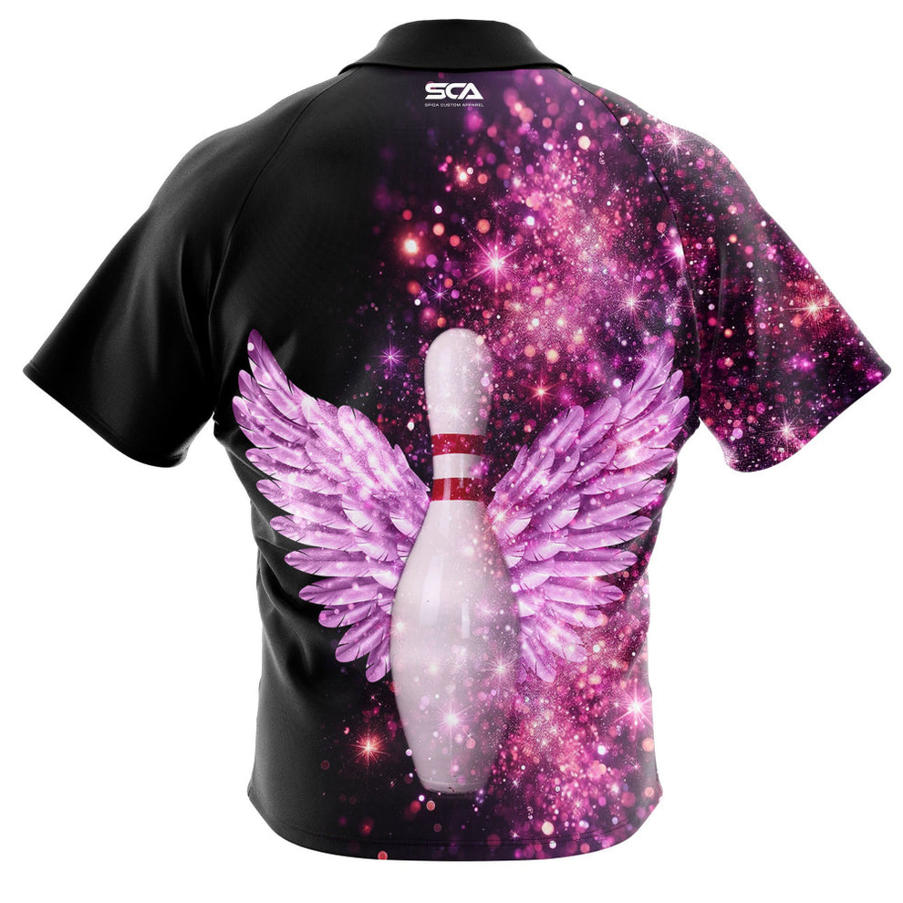 Angel Wings Tenpin Bowling Shirt – Spida Custom Apparel