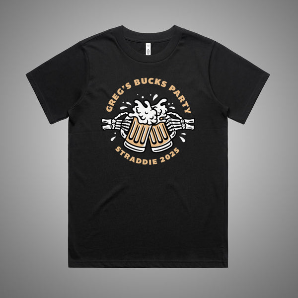 Custom Bucks Party & Hens party Shirts | Low Minimums | Spida Custom ...
