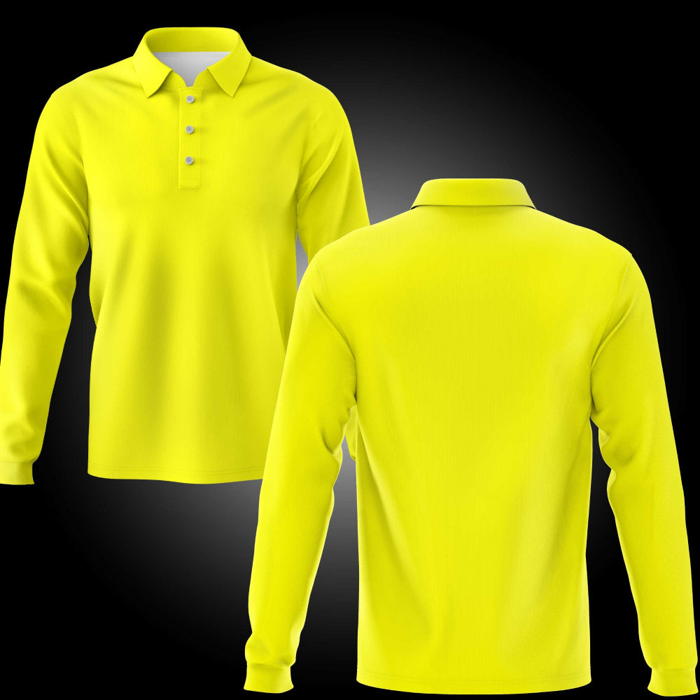 Fluro Yellow Fishing Shirt – Spida Custom Apparel