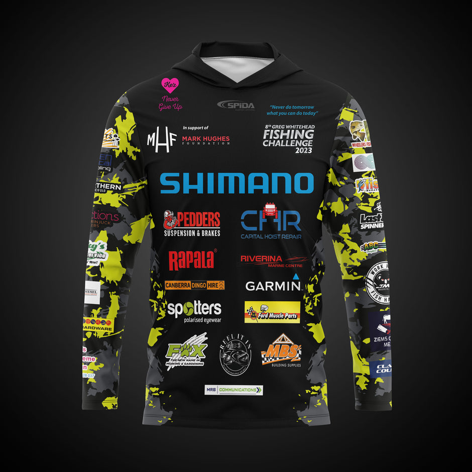 Greg Whitehead Fishing Challenge Portal – Spida Custom Apparel