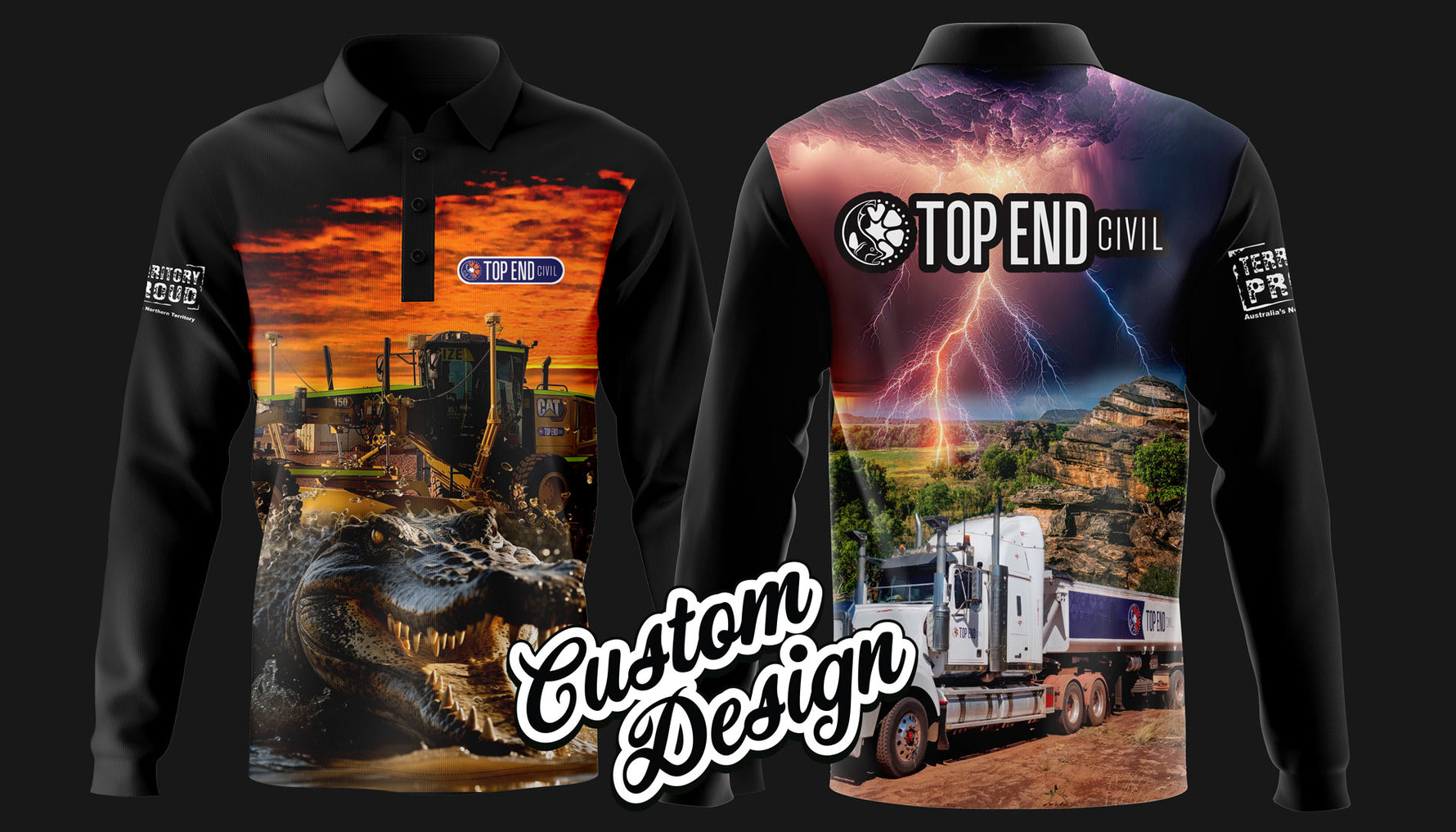Personalised Fishing shirts | Spida Custom Apparel