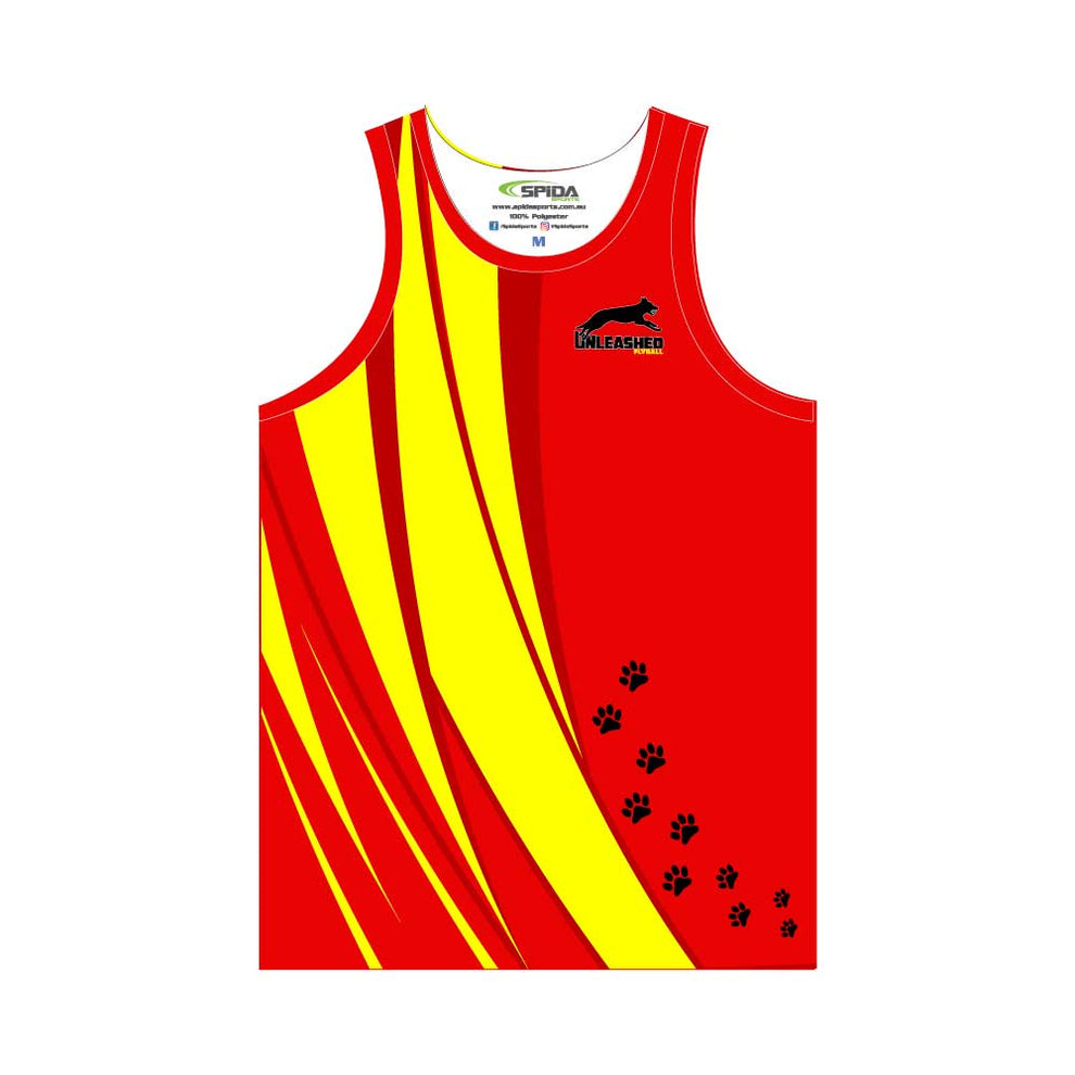 PRE ORDER - Unleashed Flyball Club - Singlet – Spida Custom Apparel